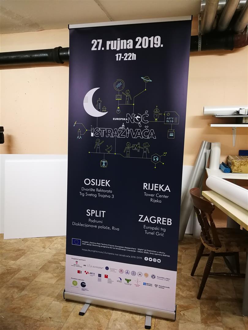 Roll-up banner / Stalci - Eurotisak - Tiskara Zagreb